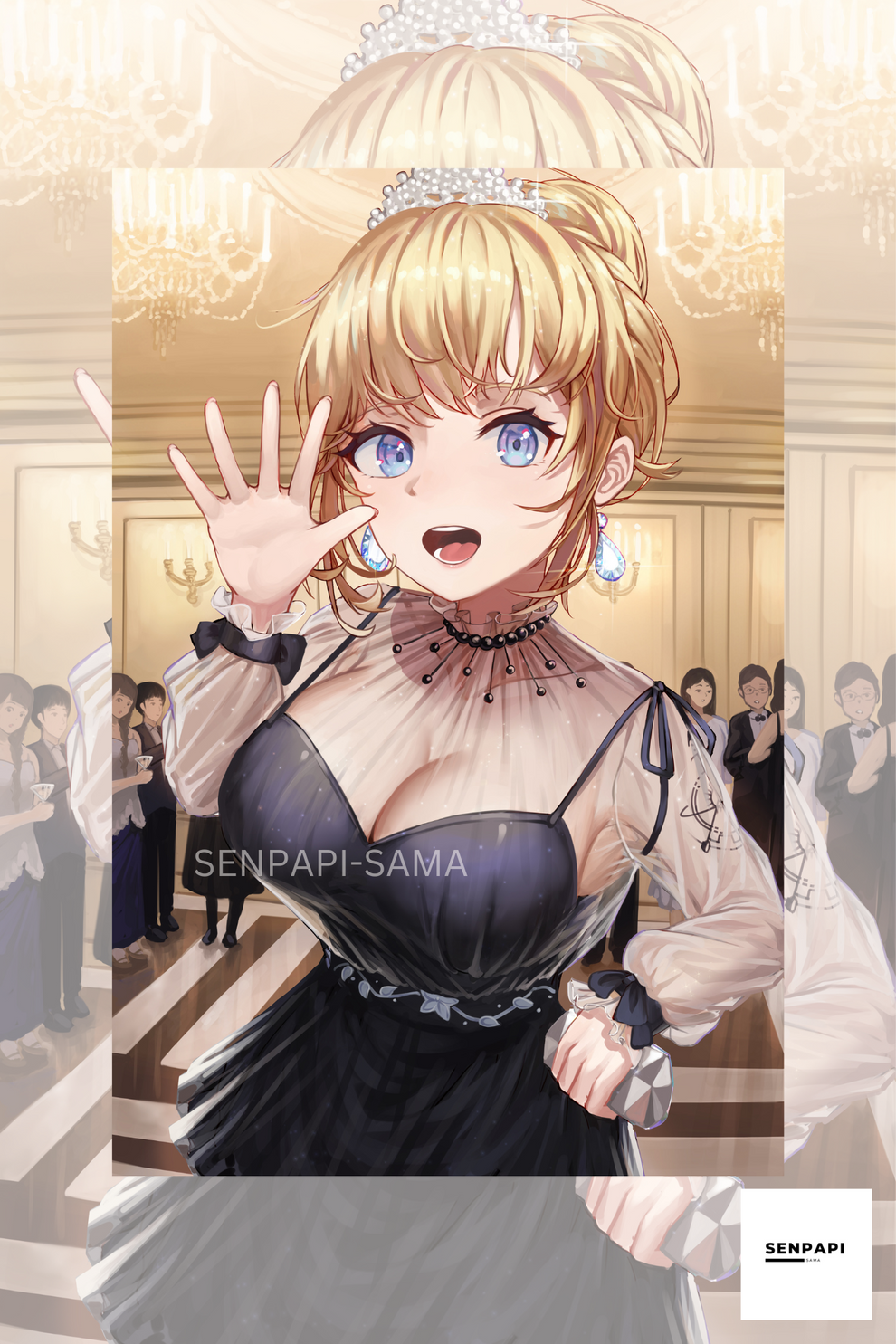 Amelia Watson VTuber Hololive Poster – SENPAPI-SAMA